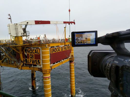 Decom of Petrogas Halfweg platform - Offshore Media